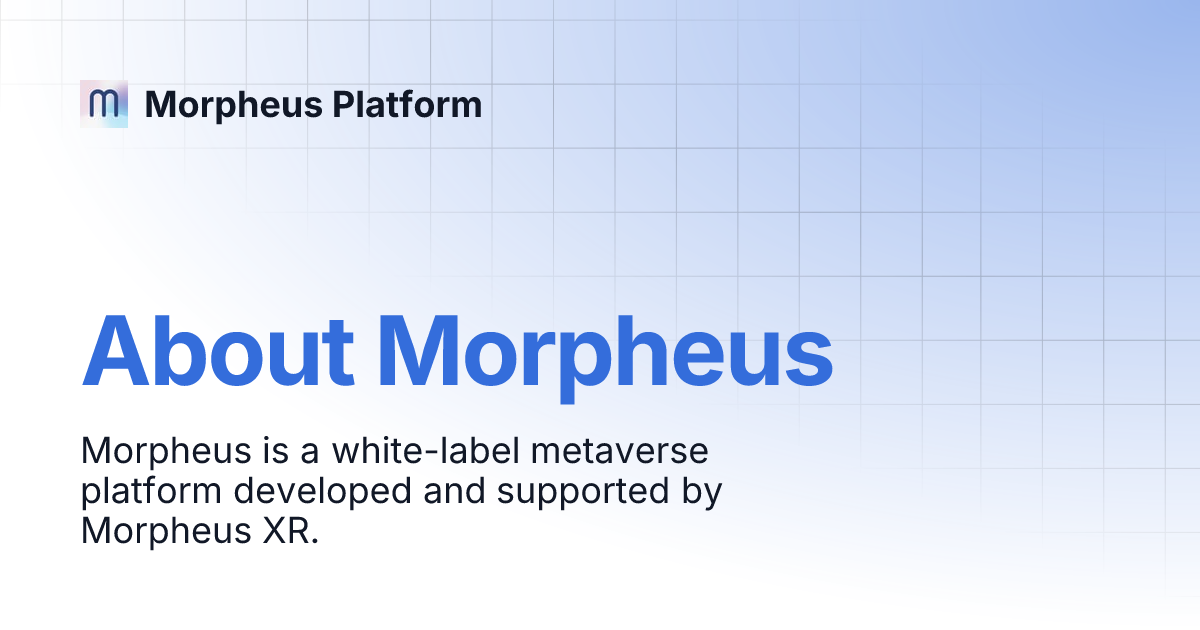About Morpheus | Morpheus Platform